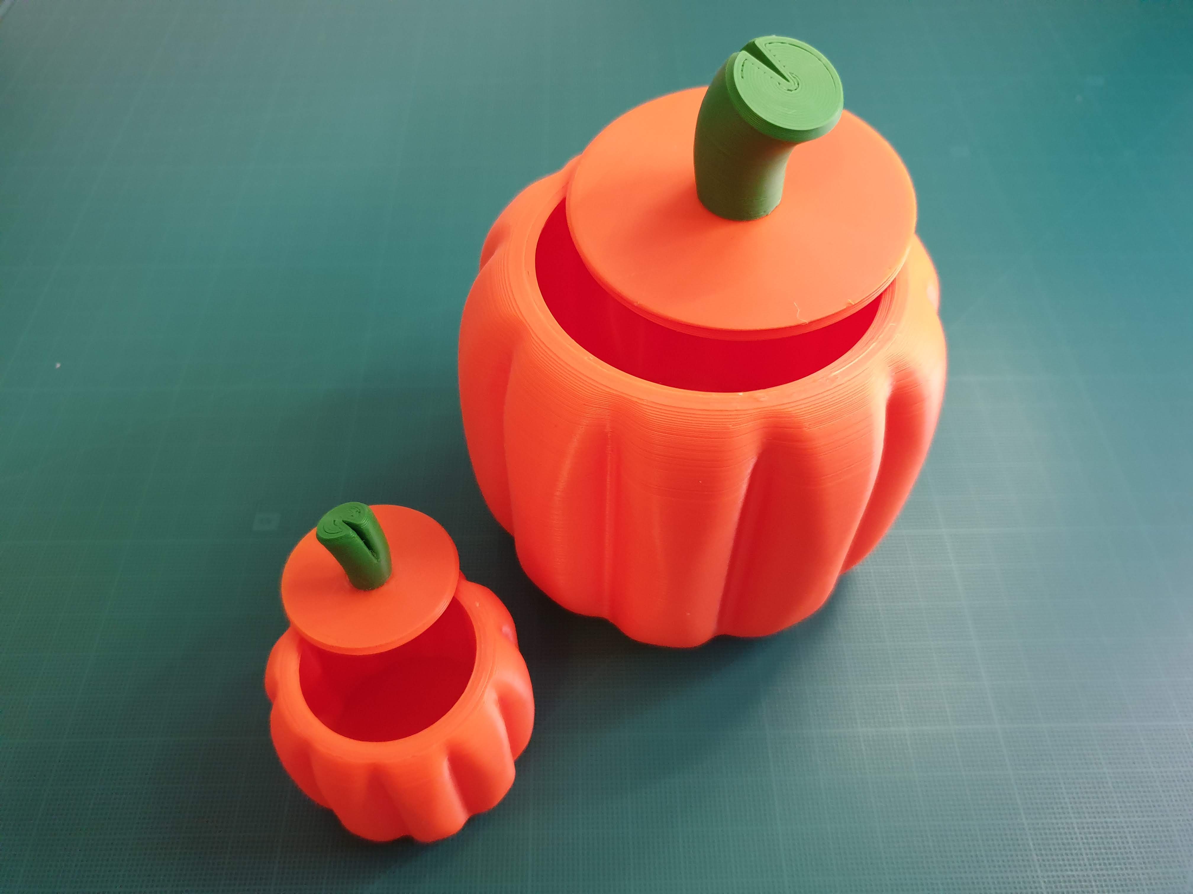 Pumpkin Container || Halloween by Jaatinen | Download free STL model ...
