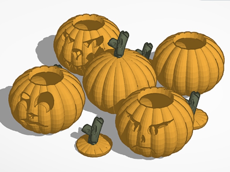Halloween Decor Collection by Craftnado | Download free STL model ...