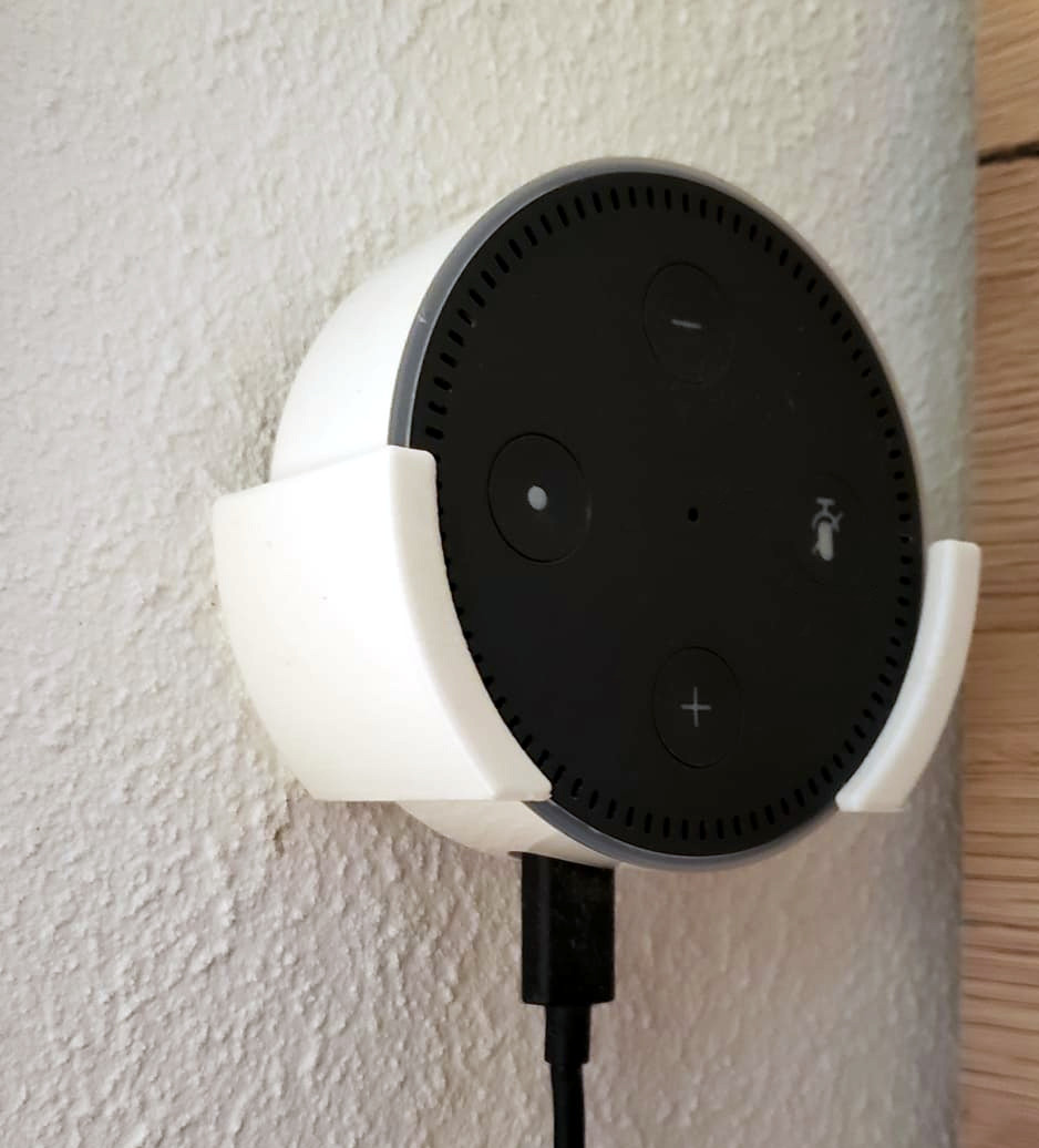 Alexa Dot Gen 1 Wall Mount by SuwoernyTECH | Download free STL model ...
