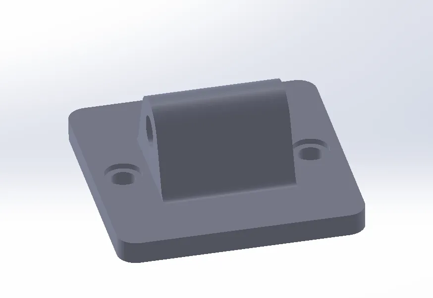 Sim rig button box Vesa Mount & Bracket by GripFuel | Download free STL ...