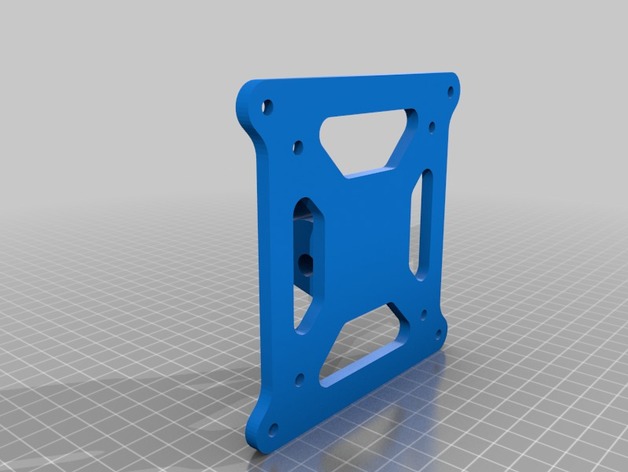 Sim rig button box Vesa Mount & Bracket by GripFuel | Download free STL ...