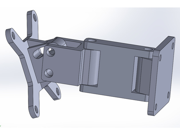Sim rig button box Vesa Mount & Bracket by GripFuel | Download free STL ...