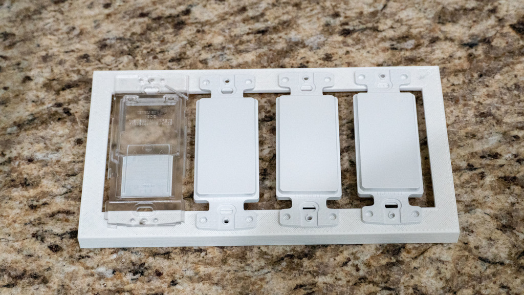 Wallplate spacer by FireBall | Download free STL model | Printables.com