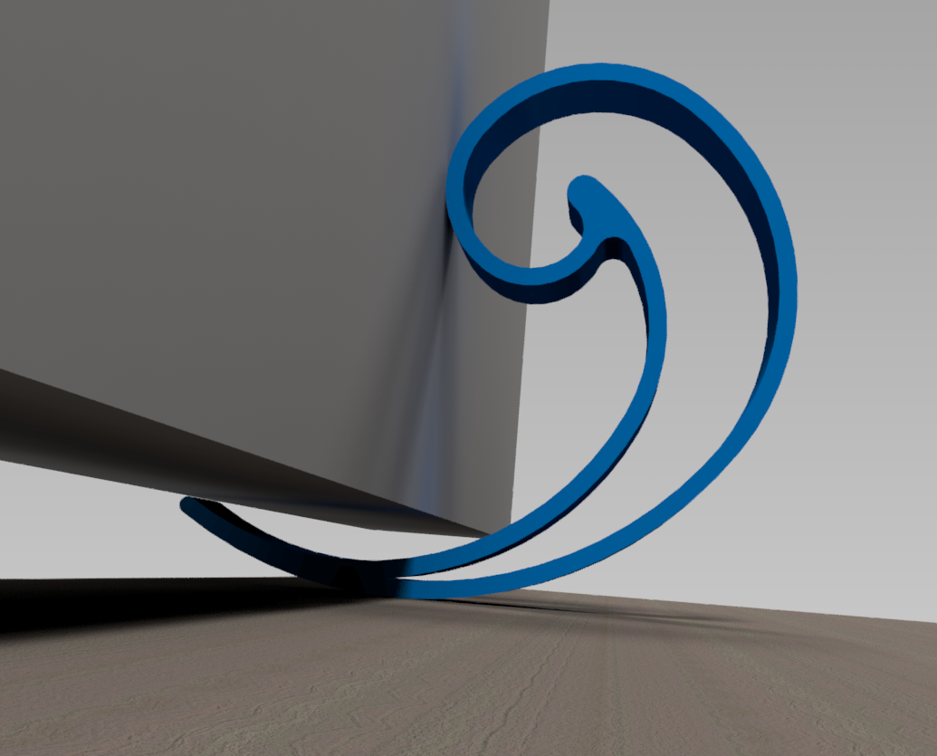 Fibonacci Door Stop by Joker | Download free STL model | Printables.com