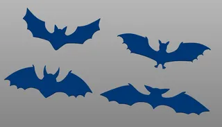 2d bats - 2 by Ts3D | Download free STL model | Printables.com