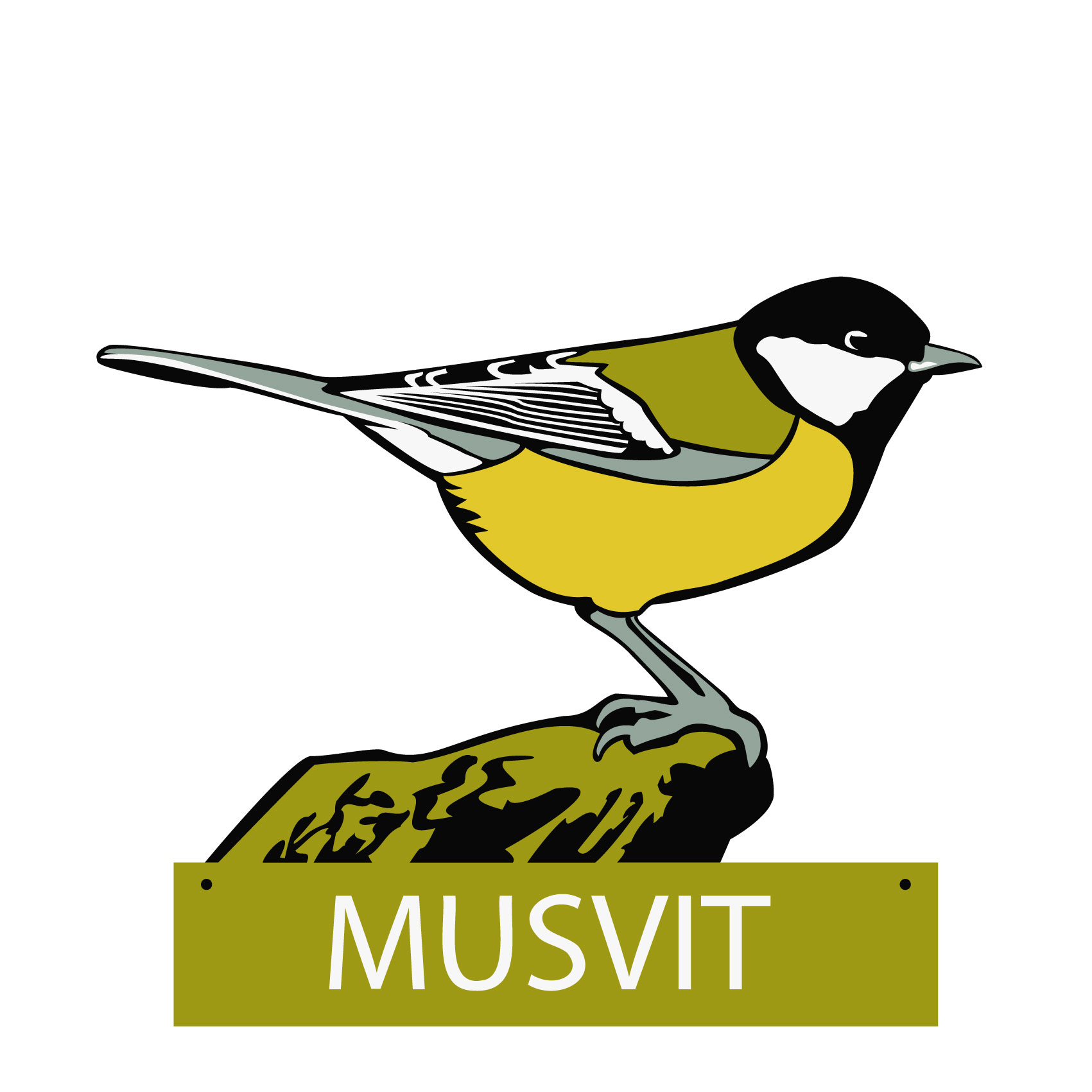 Musvit by Peter Larsen | Download free STL model | Printables.com