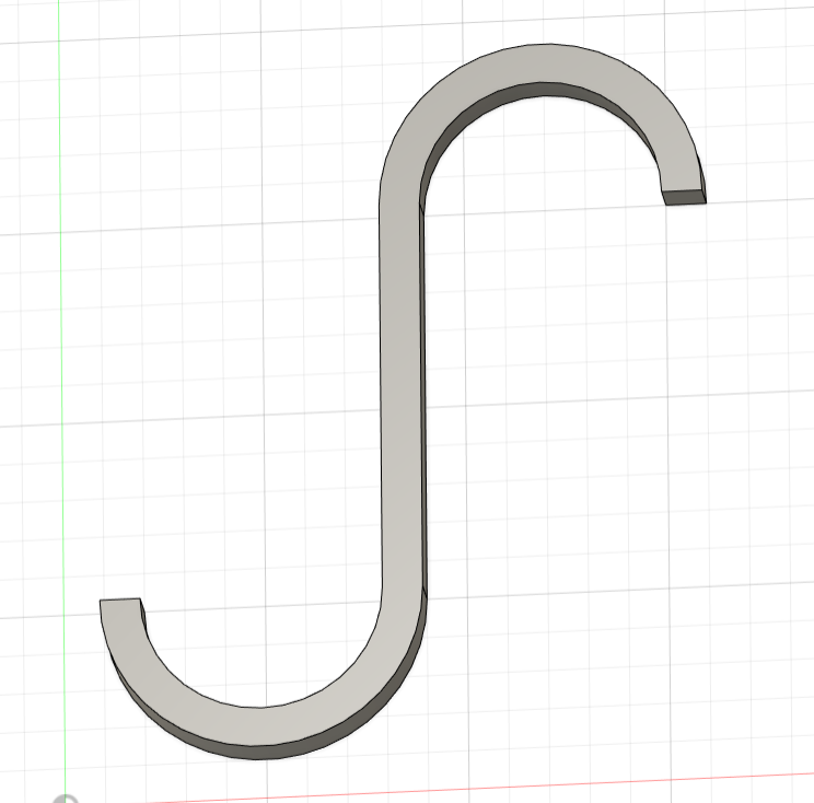 The regular double hook. by Szymon Wesołowski | Download free STL model ...