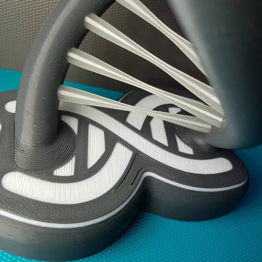 RGB DOUBLE HELIX LAMP - easyprint by Hedo3D | Download free STL model ...
