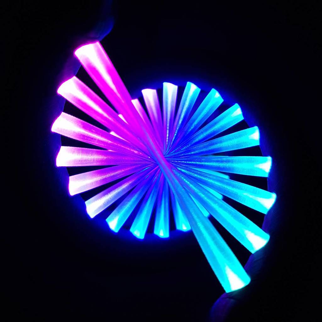 Rgb Double Helix Lamp Easyprint By Hedo3d Download Free Stl Model