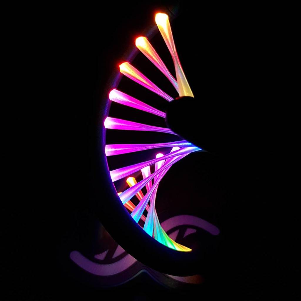 RGB DOUBLE HELIX LAMP - easyprint by Hedo3D | Download free STL model ...