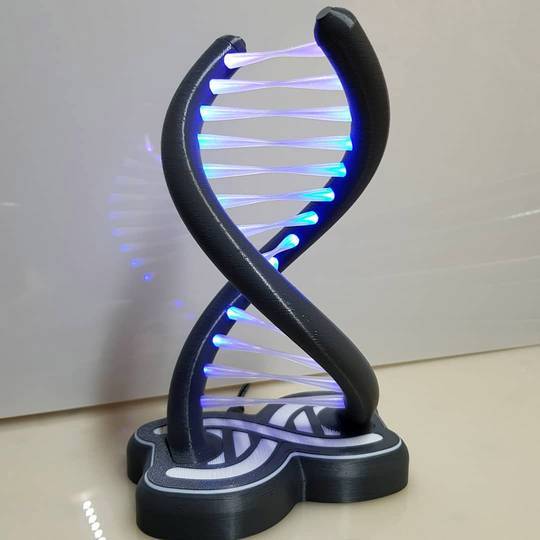 RGB DOUBLE HELIX LAMP - easyprint by Hedo3D | Download free STL model ...