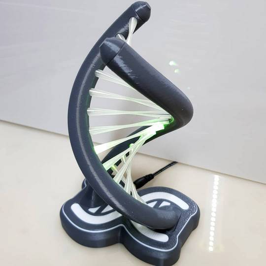 RGB DOUBLE HELIX LAMP - easyprint by Hedo3D | Download free STL model ...