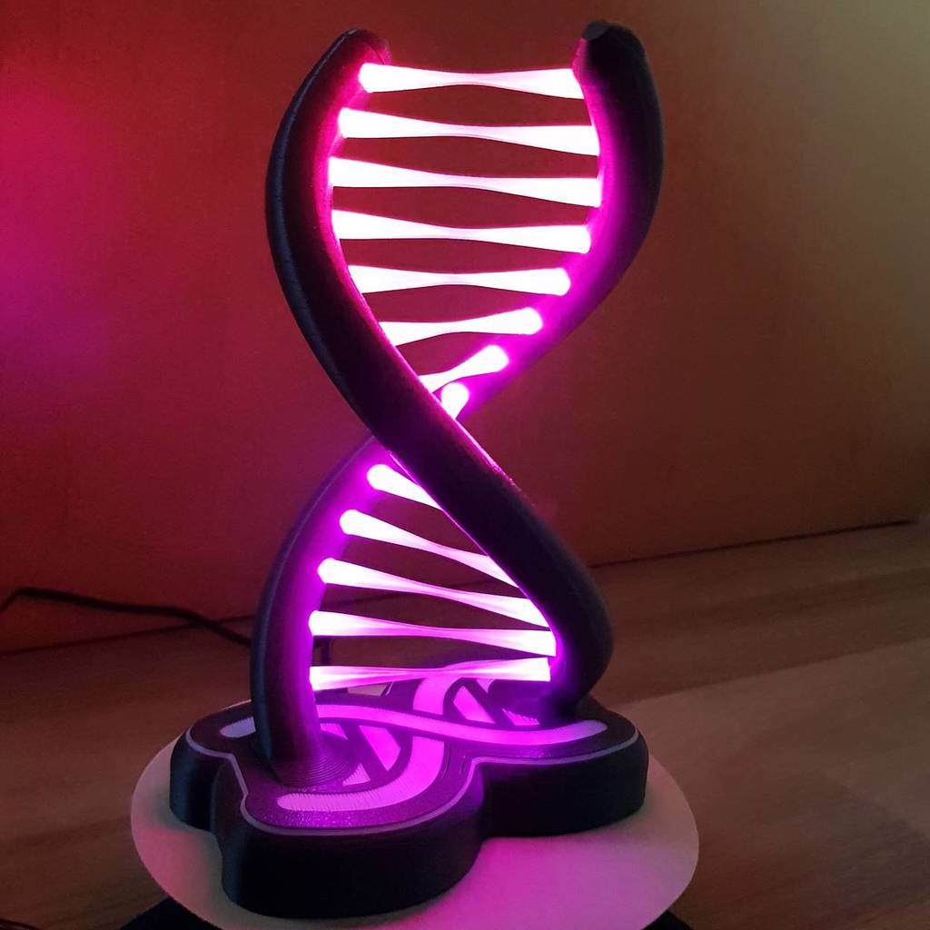 RGB DOUBLE HELIX LAMP - easyprint by Hedo3D | Download free STL model ...