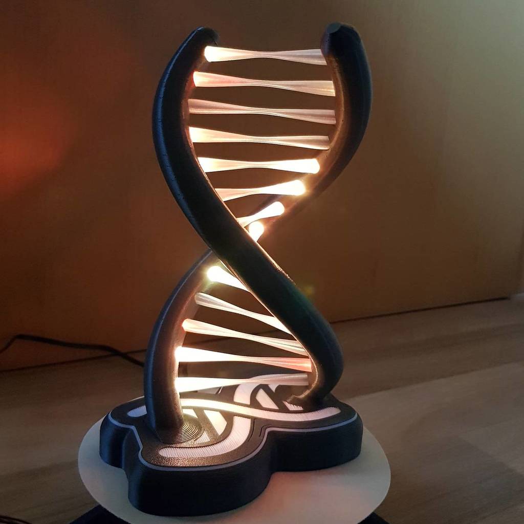 RGB DOUBLE HELIX LAMP - easyprint by Hedo3D | Download free STL model ...
