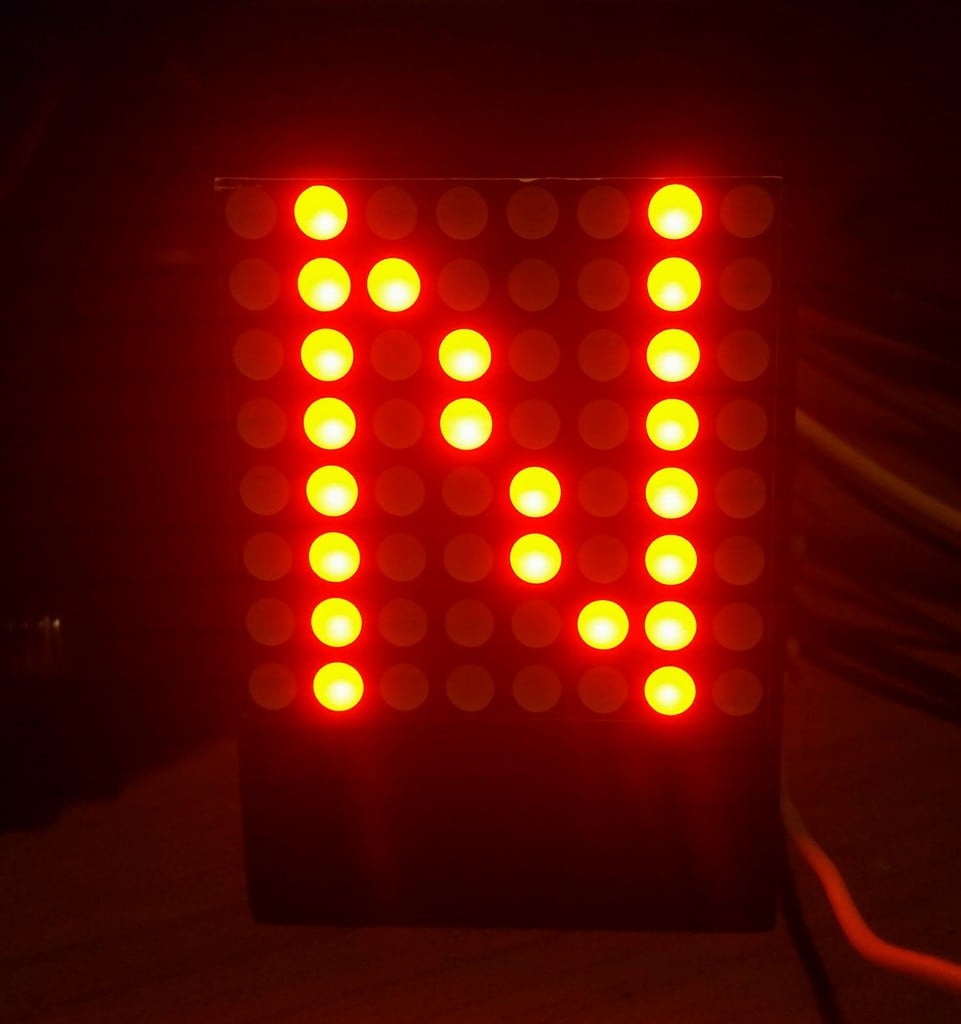 8x8 single matrix inclinated 6degrees by Zonalimitatore | Download free ...