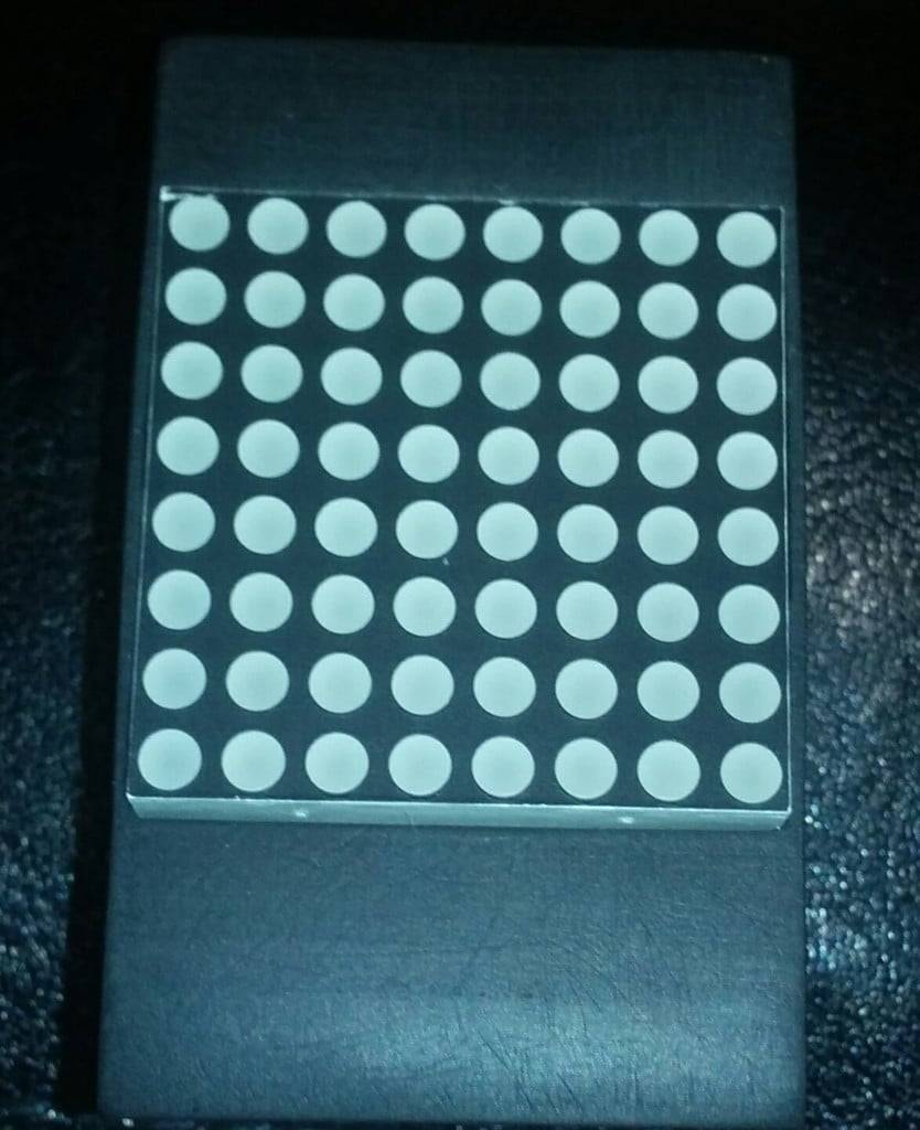 8x8 single matrix inclinated 6degrees by Zonalimitatore | Download free ...