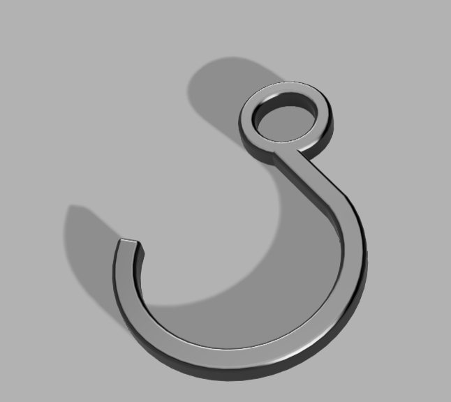 A hook with an eye. by Szymon Wesołowski | Download free STL model ...