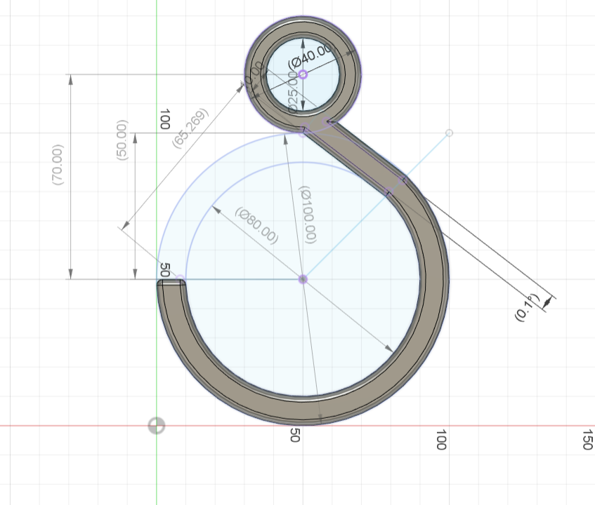 A hook with an eye. by Szymon Wesołowski | Download free STL model ...