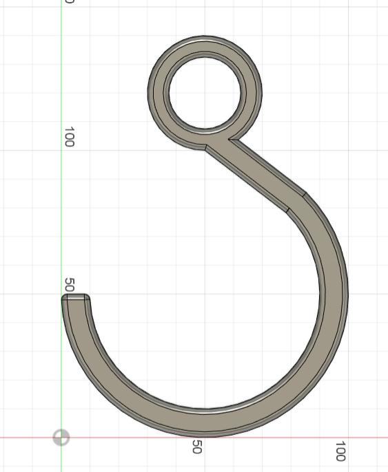 A hook with an eye. by Szymon Wesołowski | Download free STL model ...