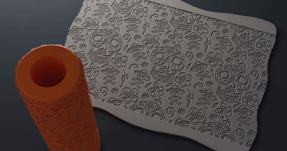 Los Muertos Halloween Texture Roller by 3Demon's Texture Rollers ...