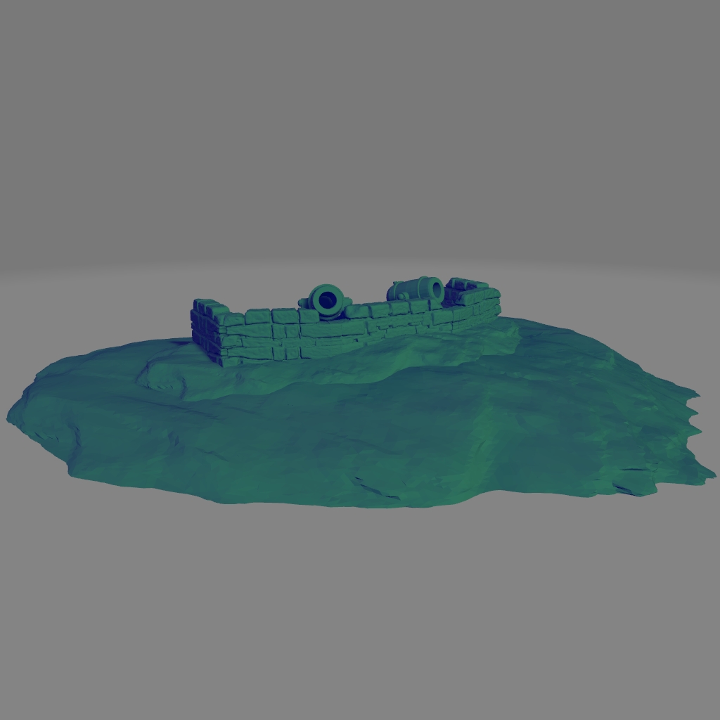 Mantic Armada Fortifications - Emplacements by TigerTone | Download ...