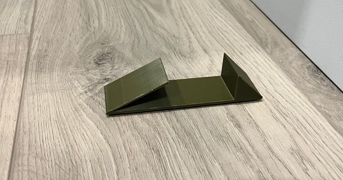 Simple door stopper (parametric) by keitoaino | Download free STL model ...