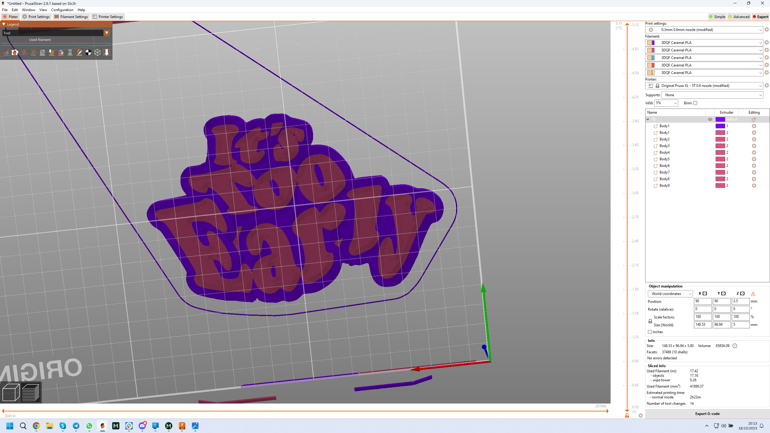 It's Too Early Logo by Dom Lamberti | Download free STL model ...