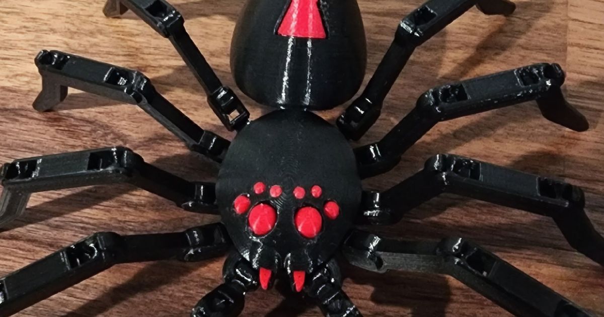 Articulated Spider Widow Remix Remixed by depep1 - MakerWorld