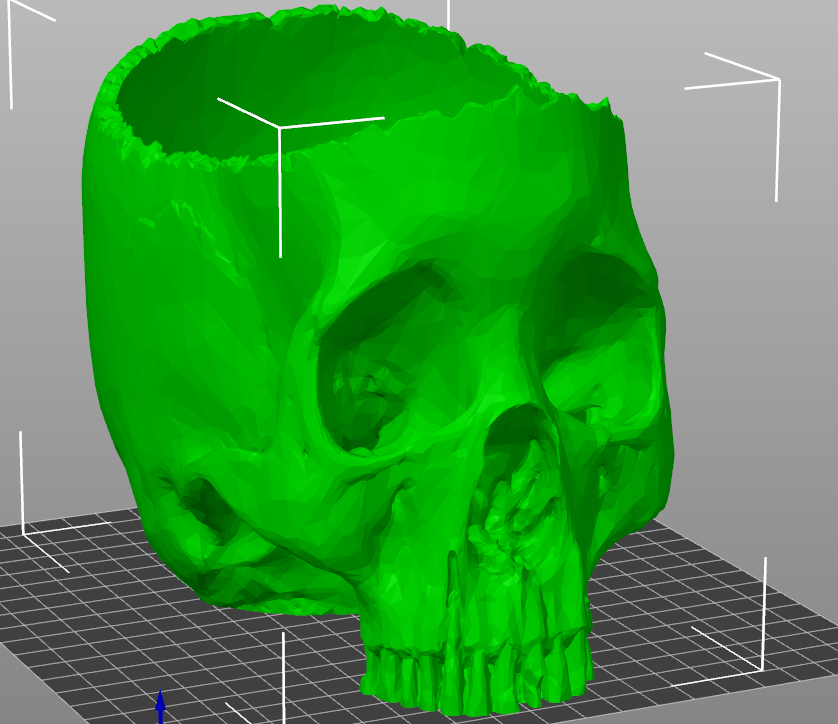 Halloween Skull Bowl by david | Download free STL model | Printables.com