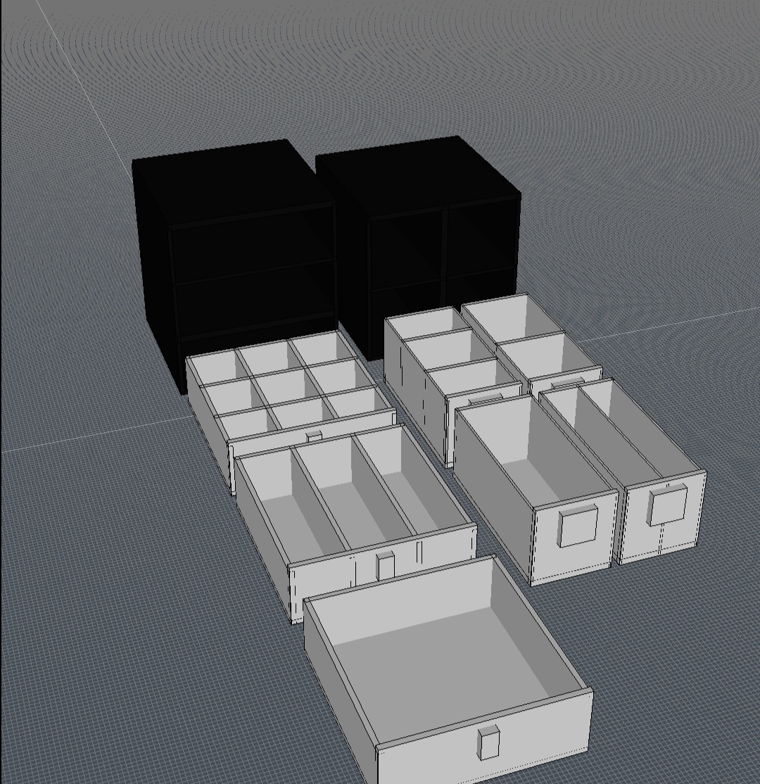 Organiser Trays (Customisable) by Zach | Download free STL model ...