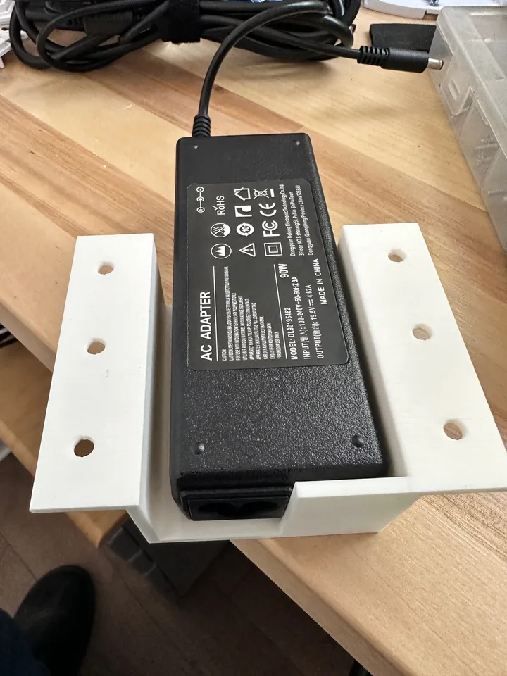 Dell Optiplex Micro power brick holder by pudljmpr | Download free STL ...