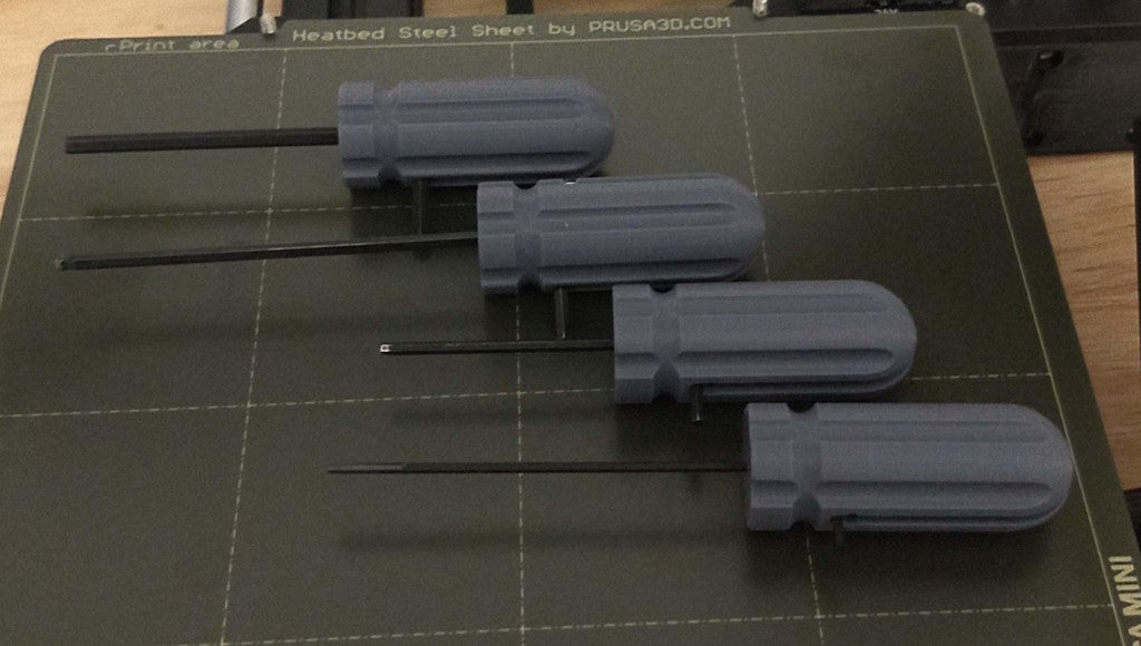 Allen Hex Key Handle by wsreith | Download free STL model | Printables.com
