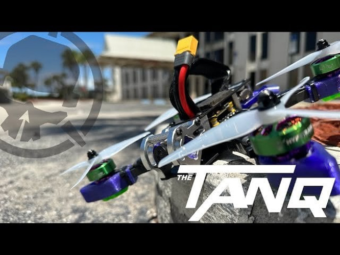 The Tanq - by Let's Fly RC - Rotor Riot - Frame 3d parts by Noozle3D | Download free STL model ...