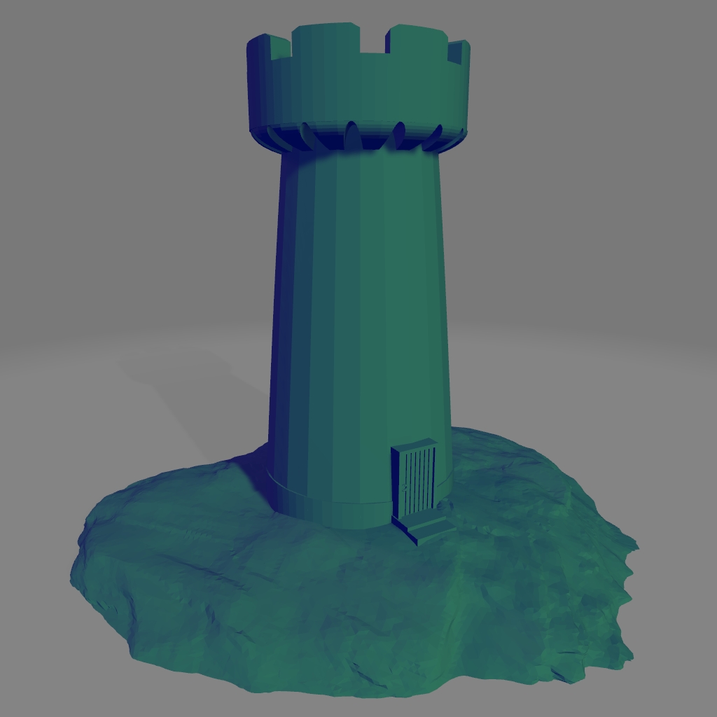 Mantic Armada Fortifications - Watch Tower by TigerTone | Download free ...