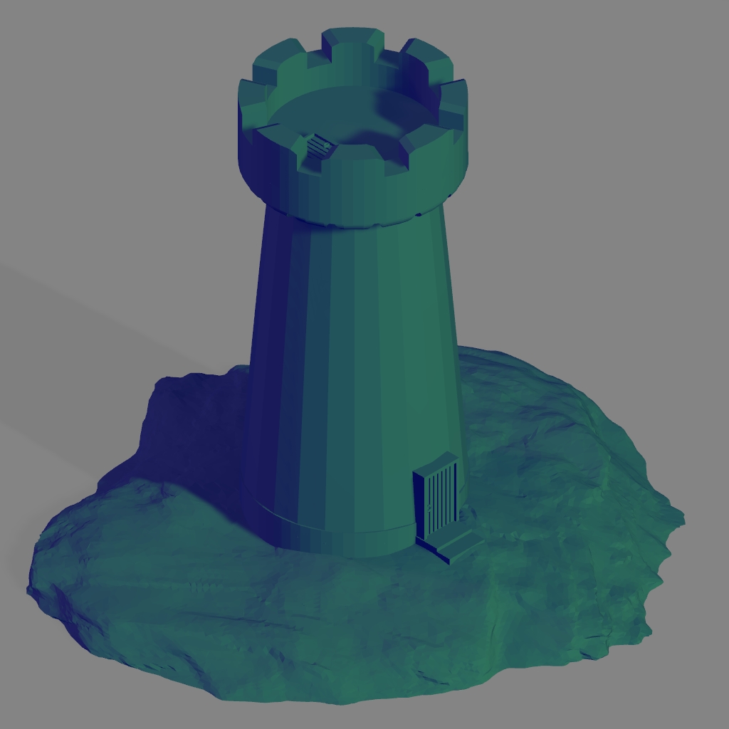 Mantic Armada Fortifications - Watch Tower by TigerTone | Download free ...