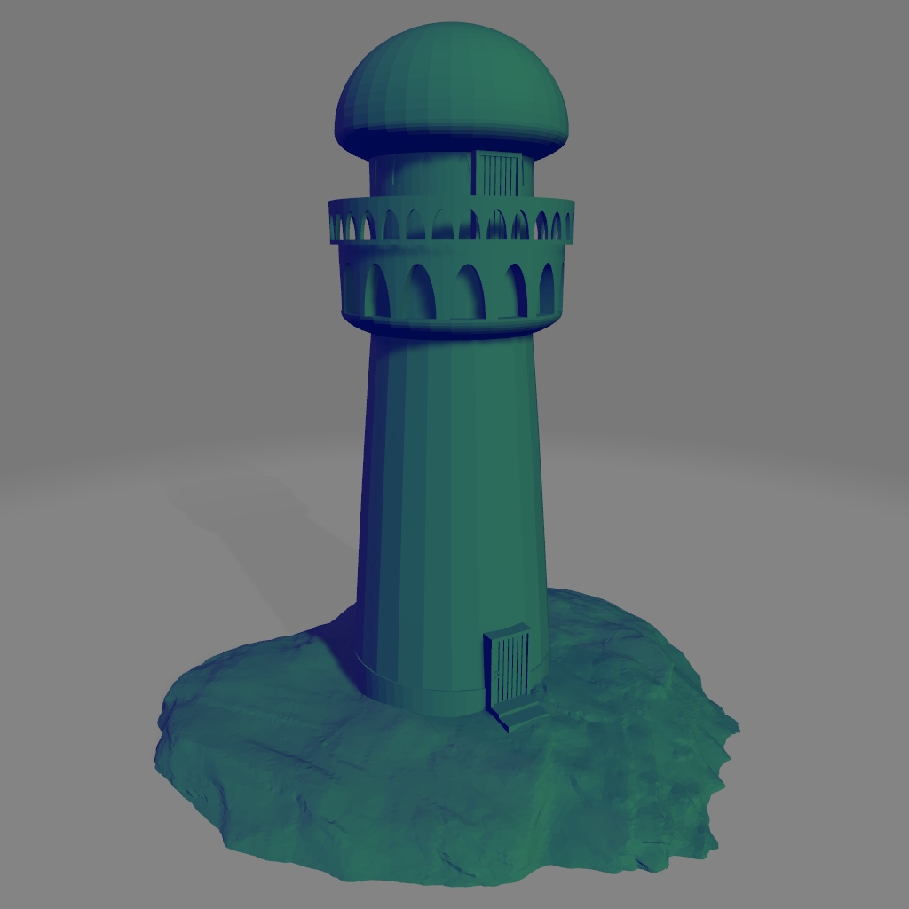 Mantic Armada Fortifications - Watch Tower by TigerTone | Download free ...