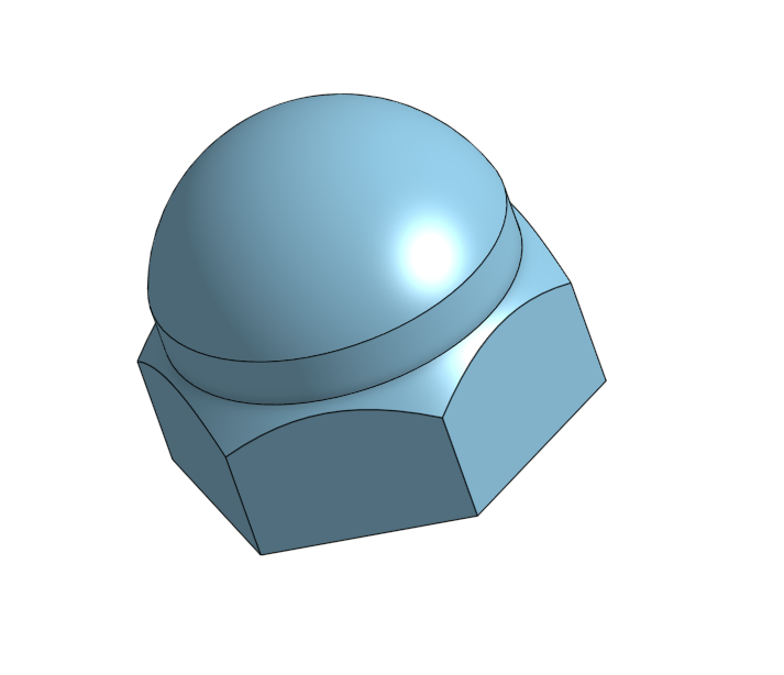 Screw Cap for 7.65mm (5/16") Screw 12mm drive by Handy Handcrafts ...