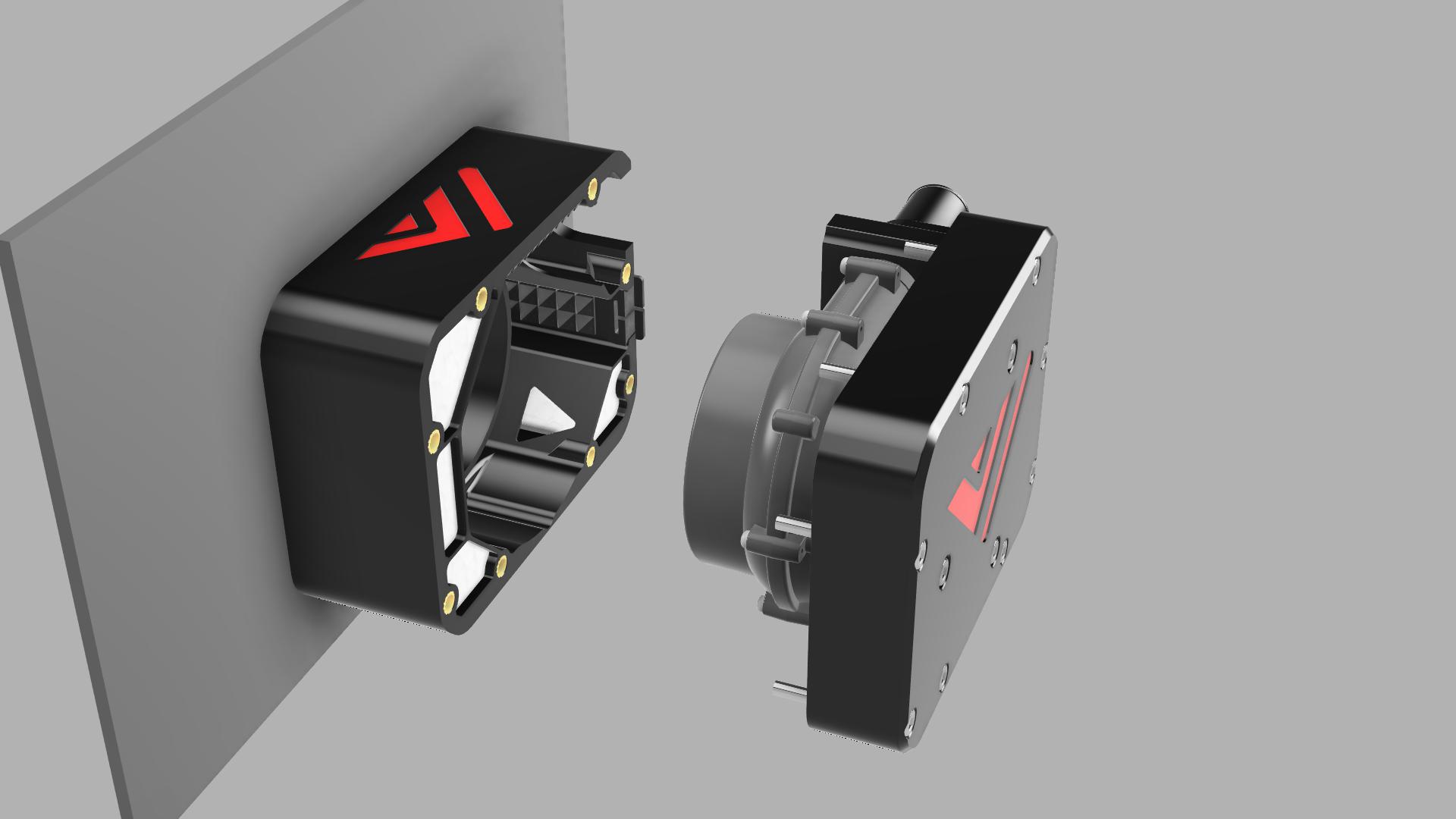 CPAP Fan Mount noise attenation. by Aldoale | Download free STL model ...