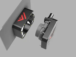 CPAP Fan Mount noise attenation. by Aldoale | Download free STL model ...