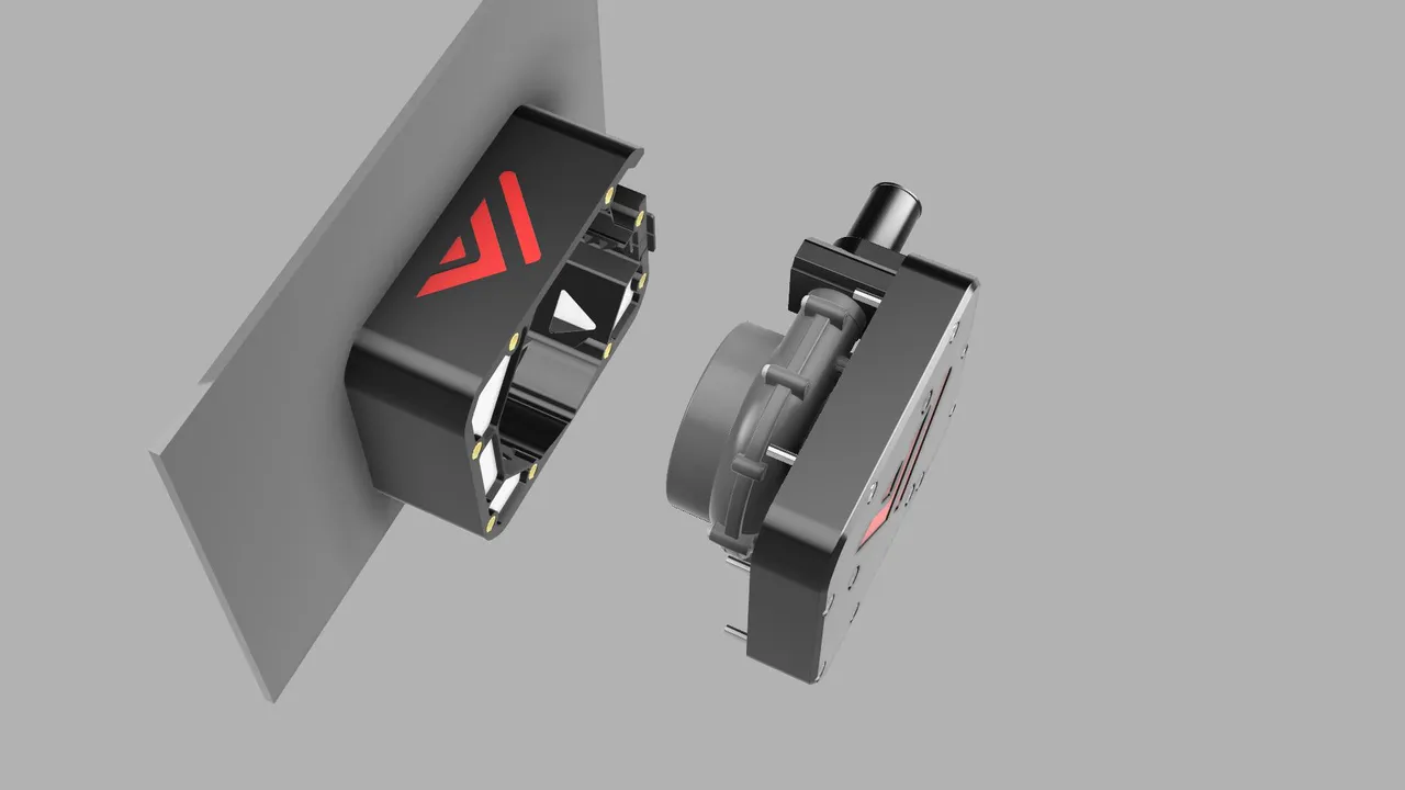 CPAP Fan Mount noise attenation. by Aldoale | Download free STL model ...