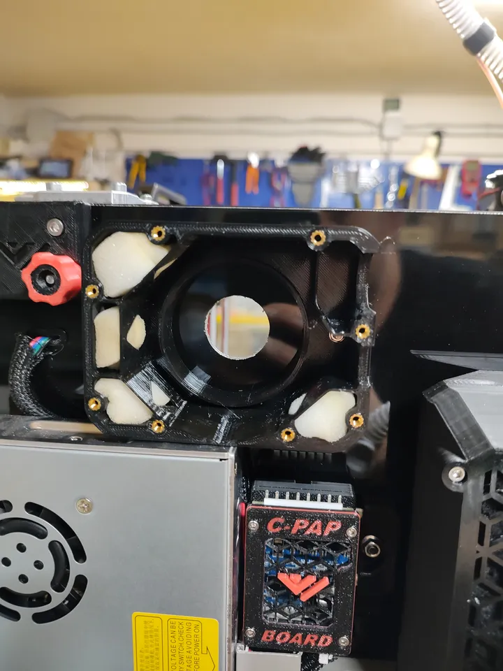 CPAP Fan Mount noise attenation. by Aldoale | Download free STL model ...