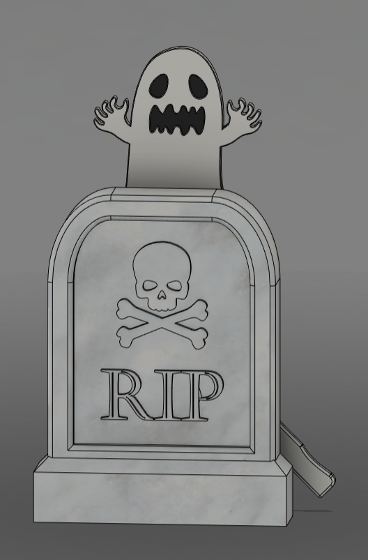 Pop up Ghost by Joel | Download free STL model | Printables.com