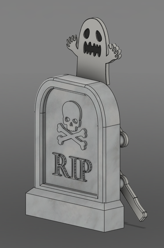 Pop up Ghost by Joel | Download free STL model | Printables.com