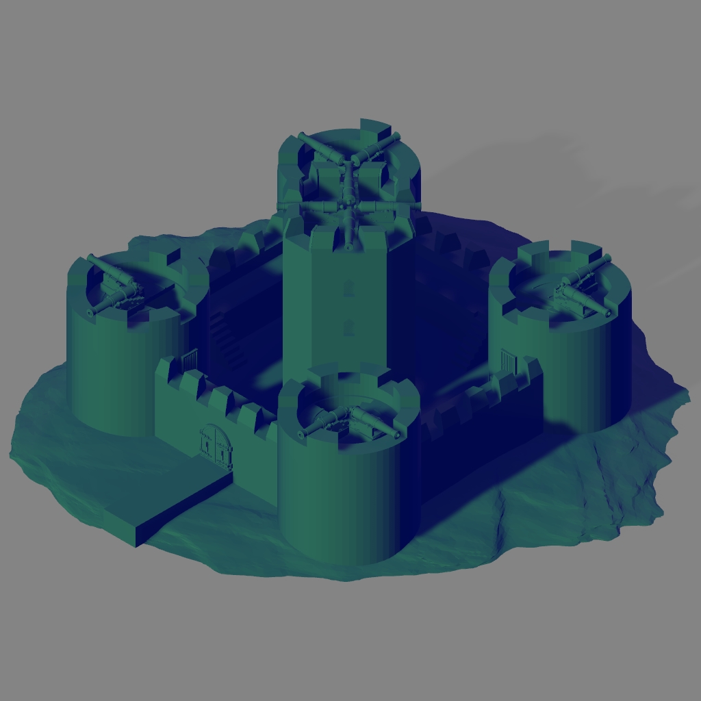 Mantic Armada Fortifications - Fortress - (Updated: 26/10/23) by ...