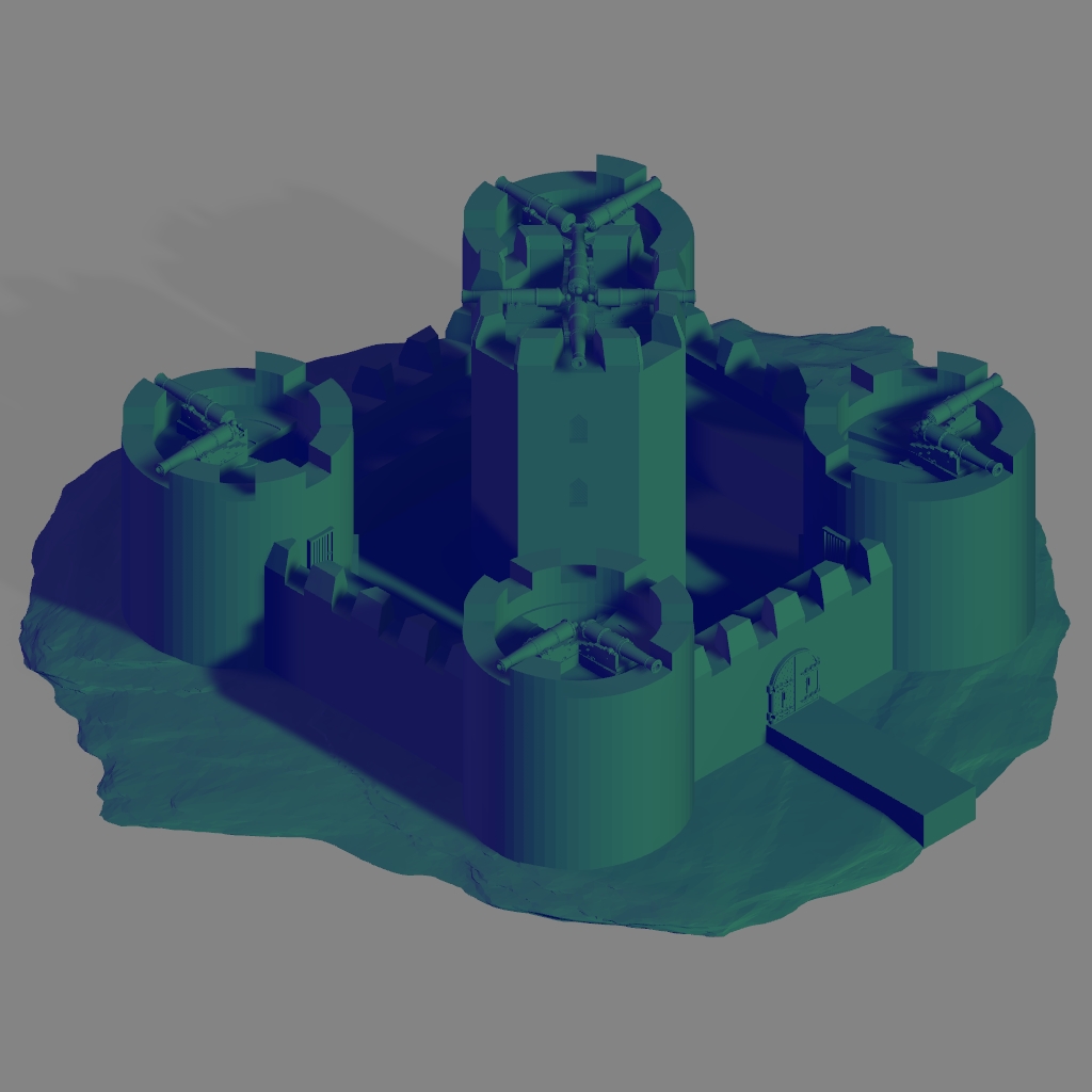 Mantic Armada Fortifications - Fortress - (Updated: 26/10/23) by ...