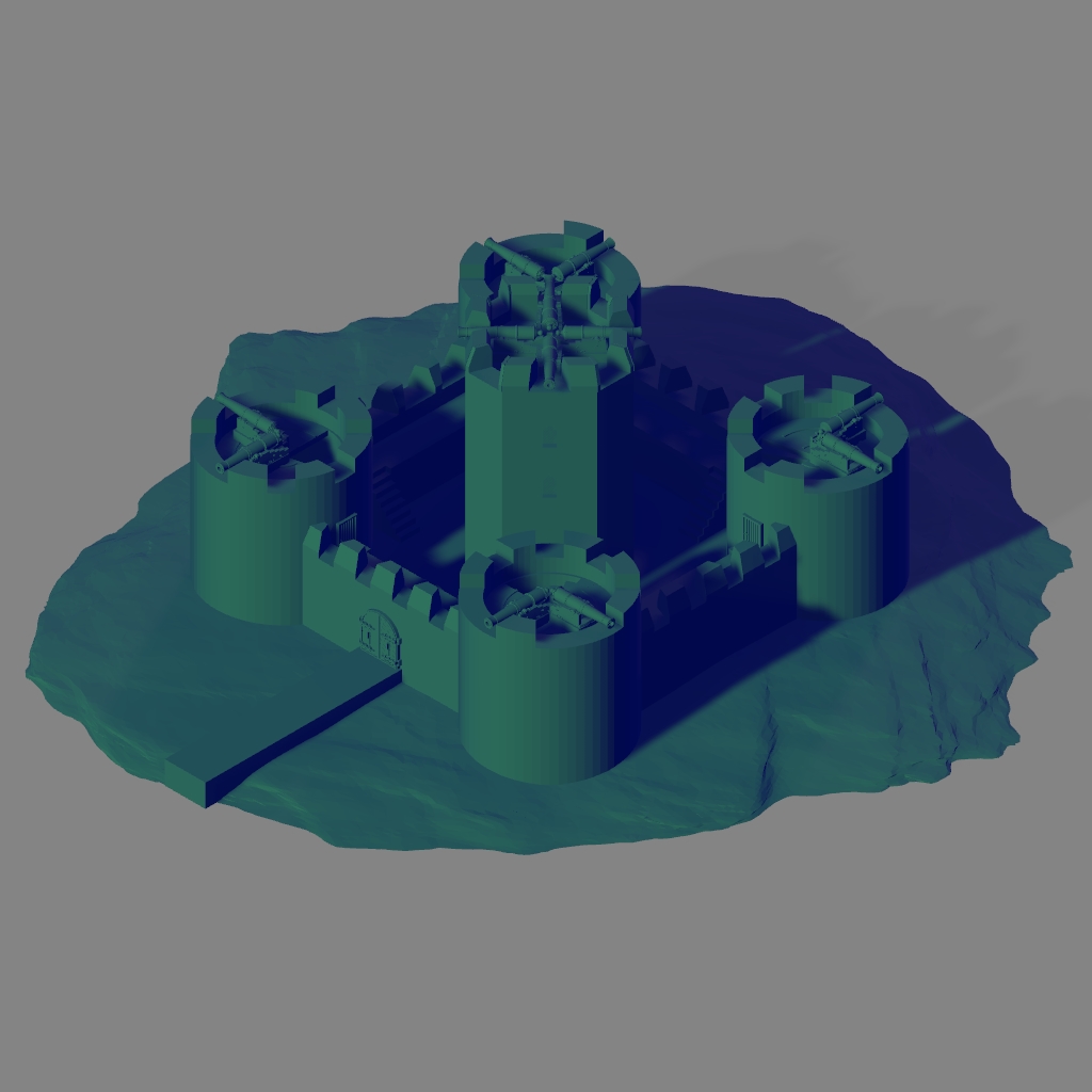 Mantic Armada Fortifications - Fortress - (Updated: 26/10/23) by ...