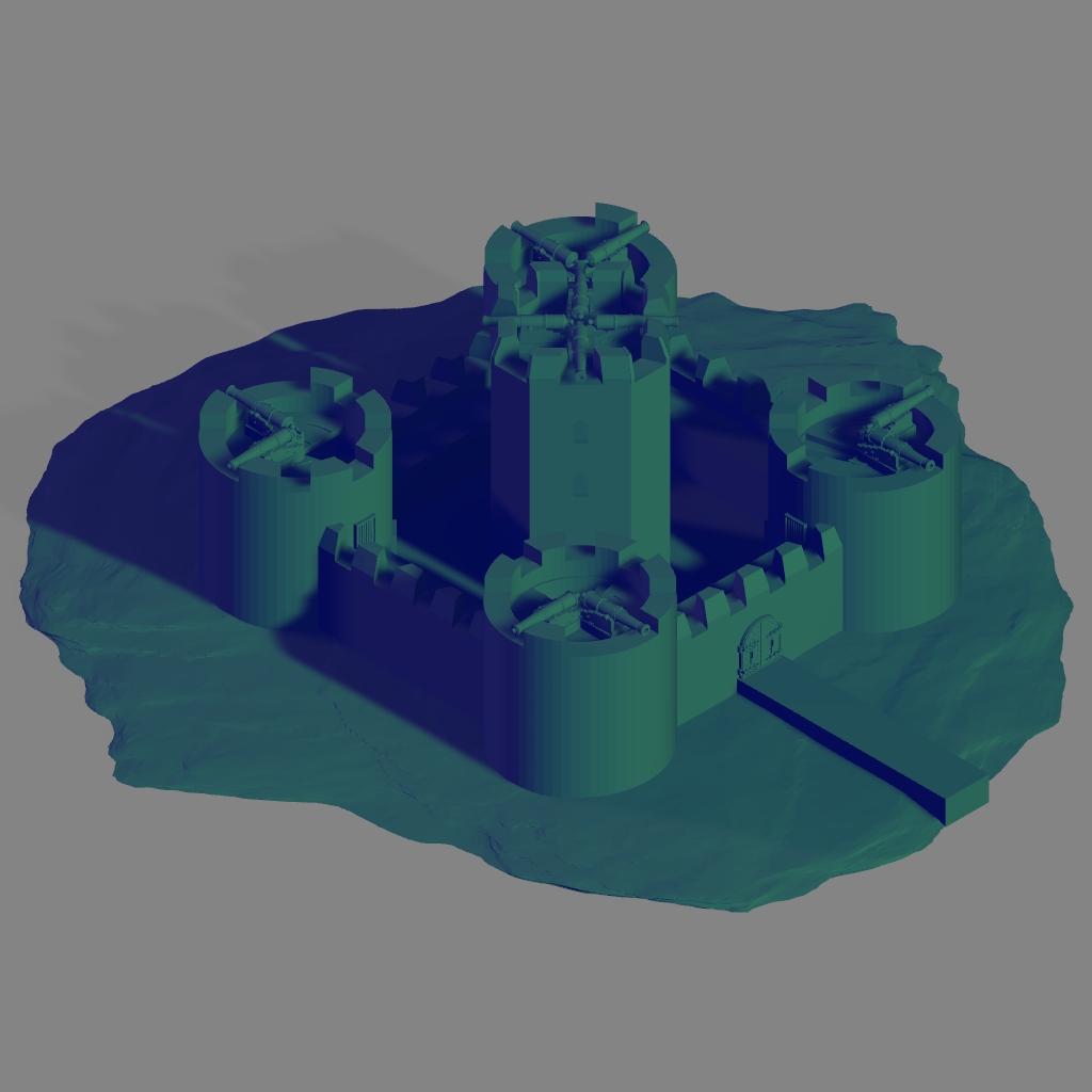 Mantic Armada Fortifications - Fortress - (Updated: 26/10/23) by ...