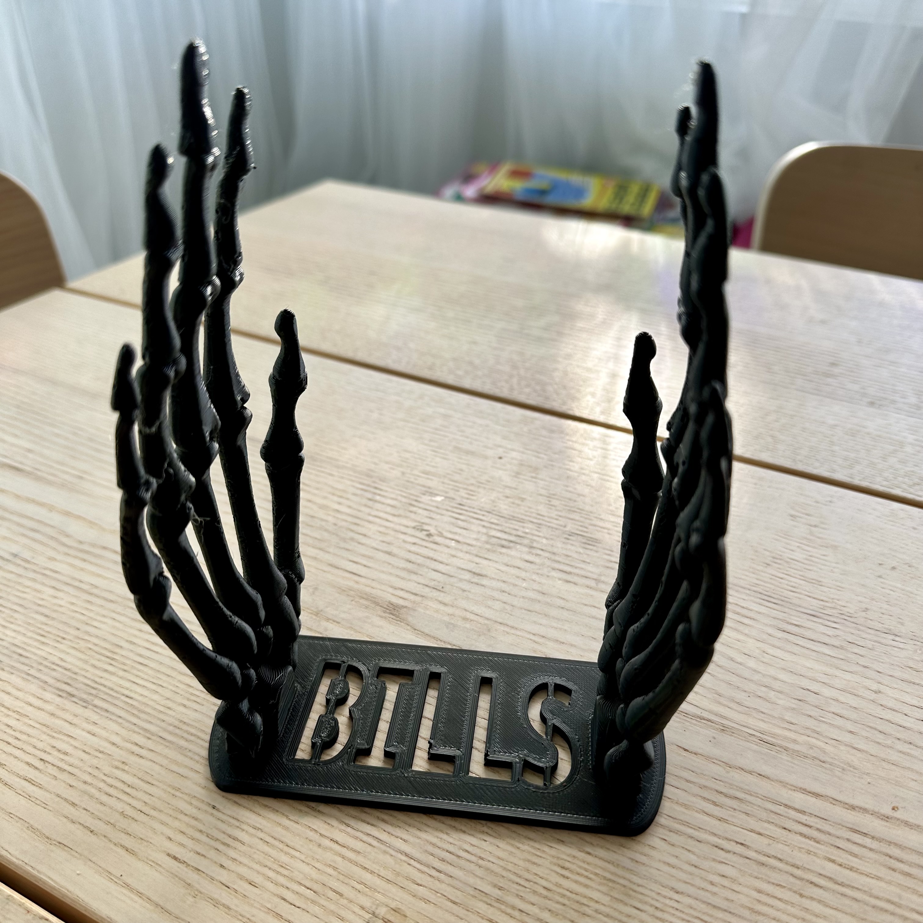 Skeleton Hands Mail Holder by Wavz3D | Download free STL model ...