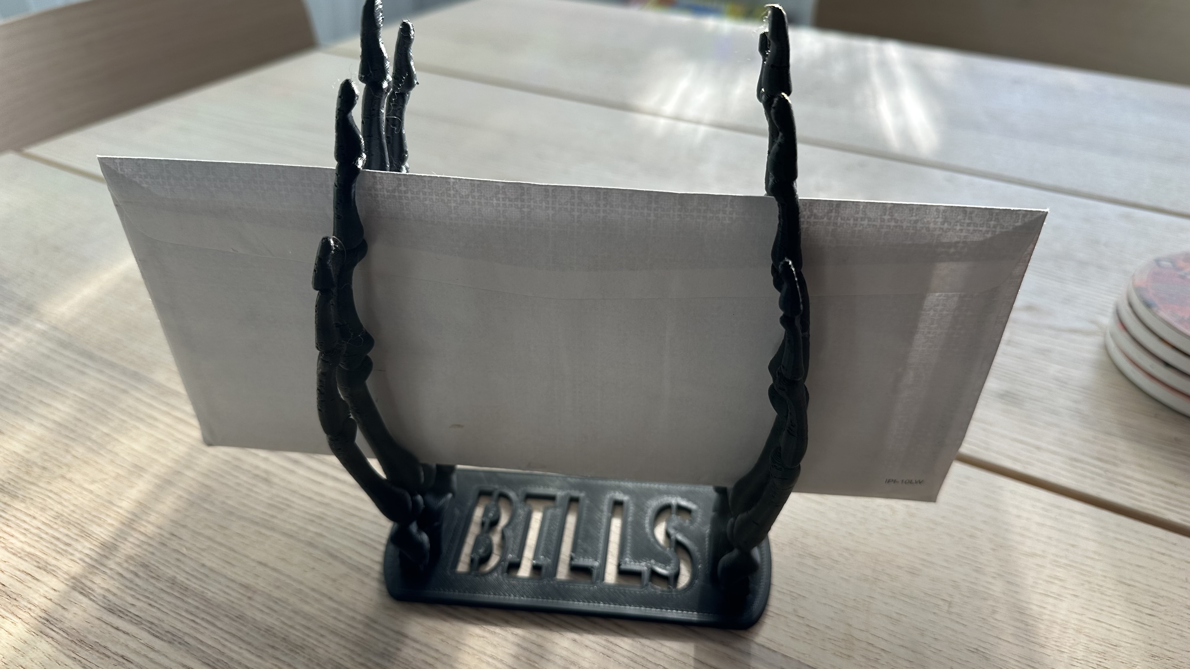 Skeleton Hands Mail Holder by Wavz3D | Download free STL model ...