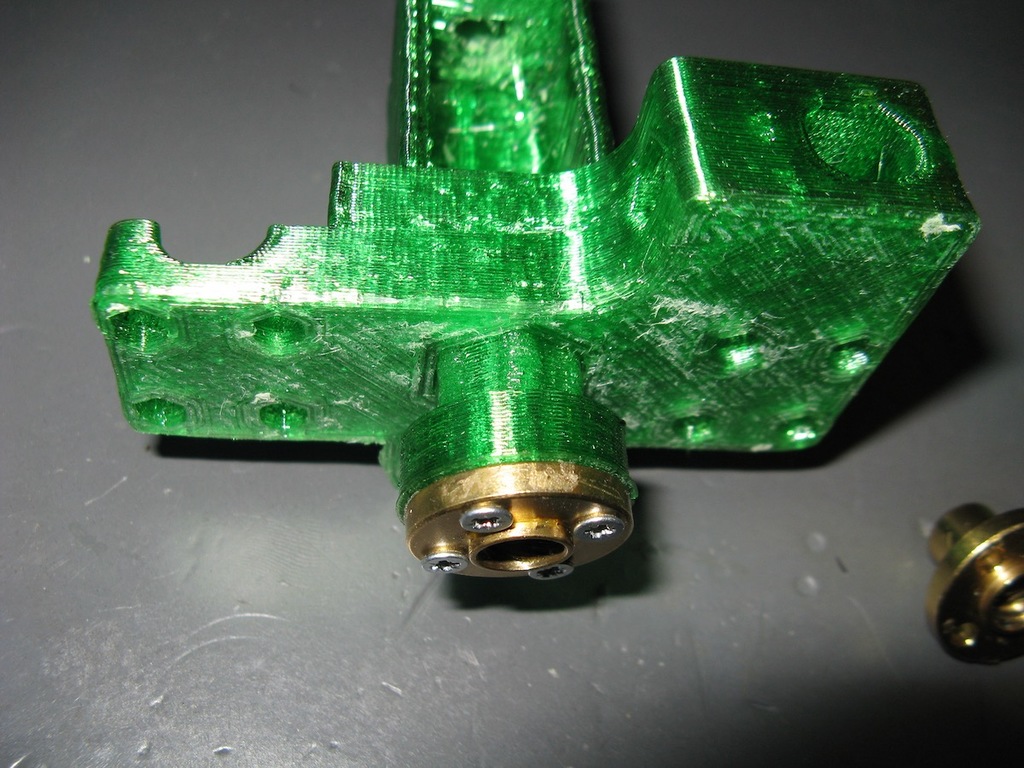 Z-nut adapter for mendel90, to use lead screws by Lucas | Download free ...